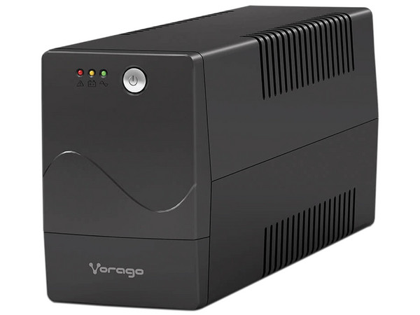 No-Break Vorago de 800VA/480W con 6 contactos. (Caja abierta)