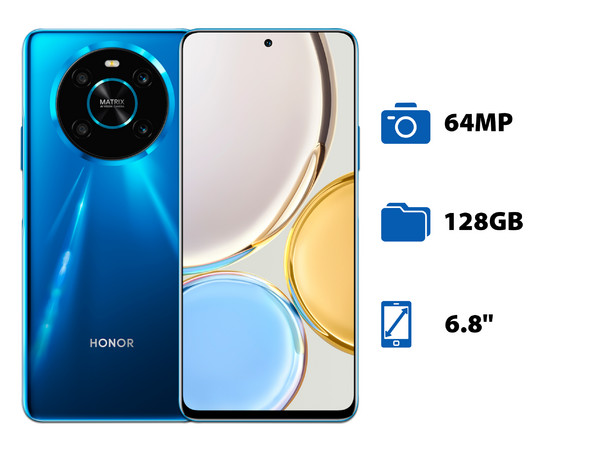 Smartphone Honor X9: Procesador Snapdragon 680 (hasta 2.4GHz), Memoria RAM de 8GB ...