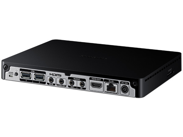 Player Box Signage SAMSUNG SBB-SS08NU1XZA para Video Wall, Color Negro.