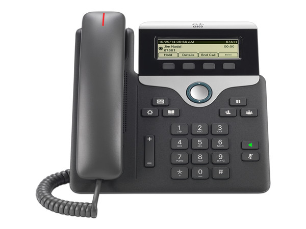 Teléfono Cisco IP Phone 7811 de 1 líneas con altavoz, pantalla de 3.2 ...