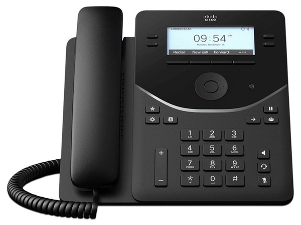 Teléfono IP Cisco Desk Phone 9841, Pantalla LCD de 3.5", Conexión por ...