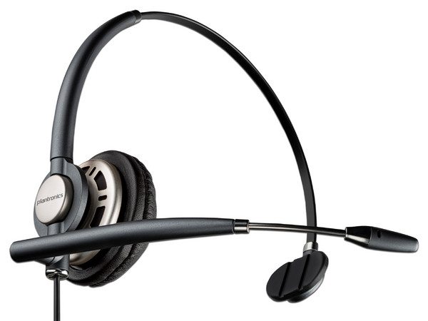 Audífonos Monoaural Poly EncorePro HW710, tecnología SoundGuard, para ...