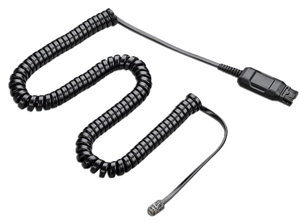 Cable de Conexión Directa Polycom 85T17AA, para Headset A10-16, Color Negro.