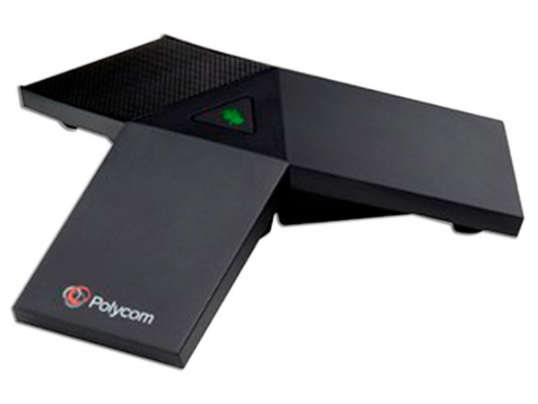 Micrófono de expansión de mesa Poly 875M6AA. Color Negro