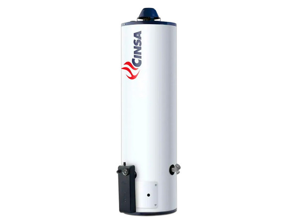 Boiler de depósito Cinsa C-302, Gas LP, 106 Litros, color Blanco.