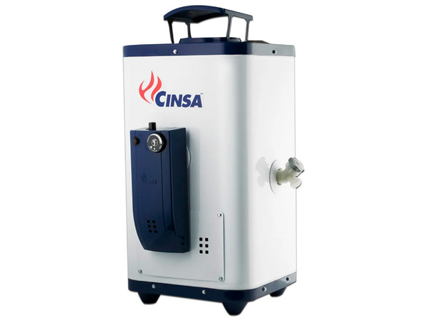Boiler de Paso CINSA CDP-06, Gas Natural, 6 Litros, Color Blanco