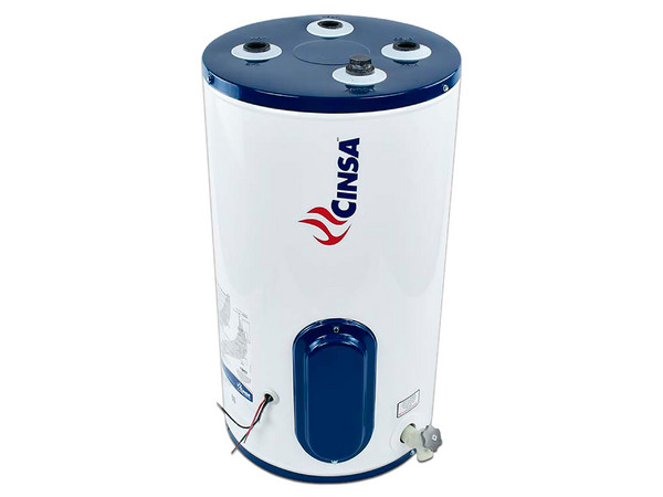 Boiler de depósito Cinsa CIE-10, 220V, 37 Litros, color Blanco.