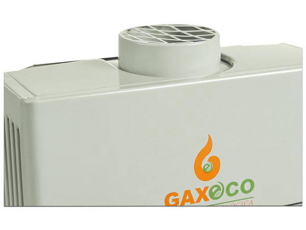 Boiler de paso GaxEco ECO9000, gas natural, 9L, color blanco.