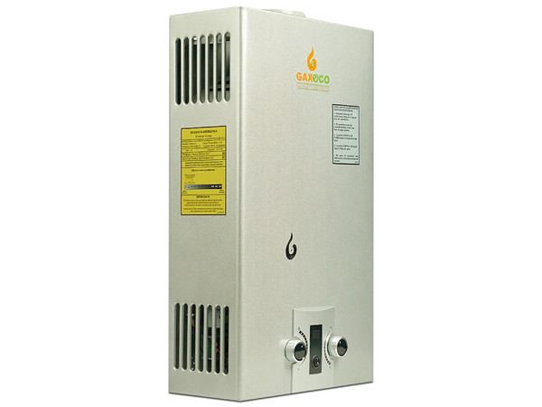 Boiler de paso GaxEco ECO9000, gas natural, 9L, color blanco.