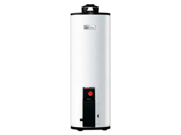 Boiler de depósito CaloRex G15, Gas Natural, 62 Litros, color Blanco.