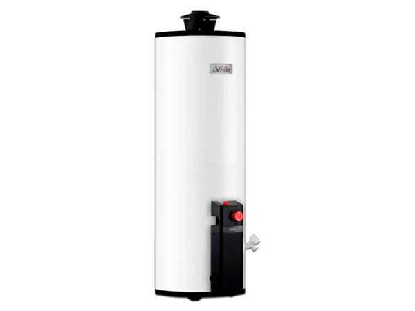 Boiler de depósito CaloRex G15, Gas Natural, 62 Litros, color Blanco.