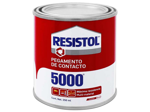 Pegamento Liquido Amarillo Resistol 5000, 250ml.