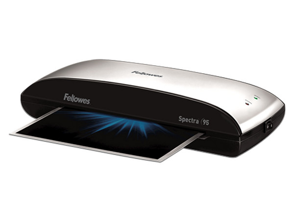 Enmicadora Fellowes Spectra 95, 24cm, 2 Rodillos, Color Negro/Plata.
