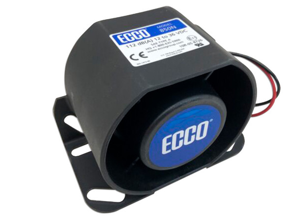 Alarma de reversa ECCO 850N de Montaje para superficies, 12-36 Vcc, 112 ...