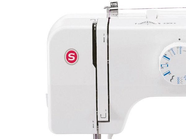 Máquina de Coser Singer 1412, 12 Puntadas, color blanco.
