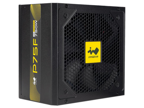 Fuente de Poder InWin PF75 de 750W, ATX, 80 PLUS Gold.