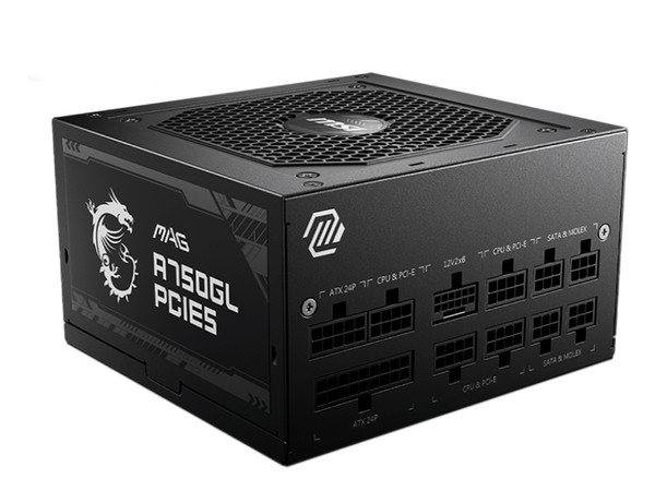 Fuente de Poder Modular MSI MPG A750GL de 750W con PCIE5 de 450W, ATX ...