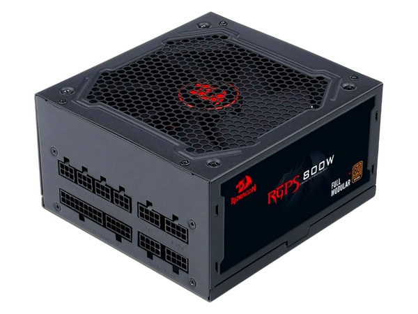Fuente de Poder Modular Redragon RGPS de 800W, ATX, 80 Plus Bronze.