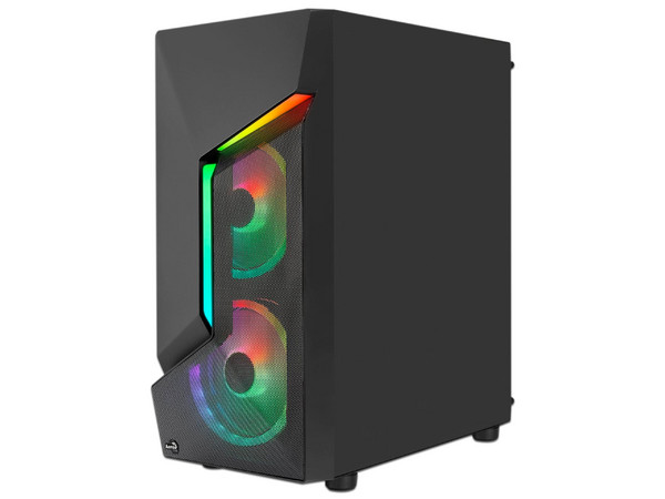 Gabinete Gamer AeroCool Scape ARGB, ATX, (Sin Fuente de Poder). Color ...