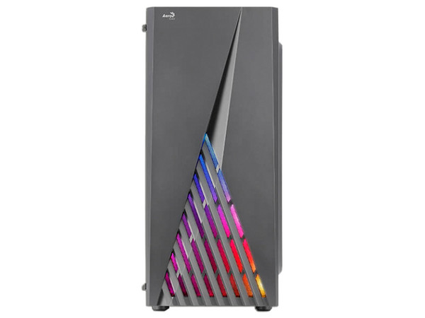 Gabinete AeroCool Delta G V2, Mid-Tower, RGB, ATX (No Incluye Fuente de Poder), Color Negro.