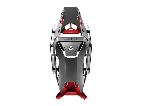 Gabinete Gamer Antec Torque, E-ATX, Color Negro/rojo, (sin fuente de poder).