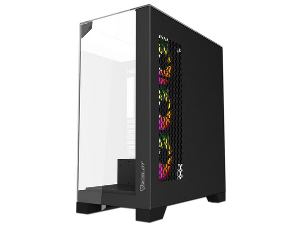 Gabinete Ocelot Gaming Glass Hunter 3, ARGB, ATX, (Sin fuente de poder ...