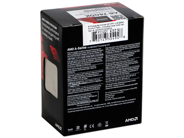 Procesador (APU) AMD A6 7400K a 3.5 GHz con Gráficos Radeon R5, Socket ...