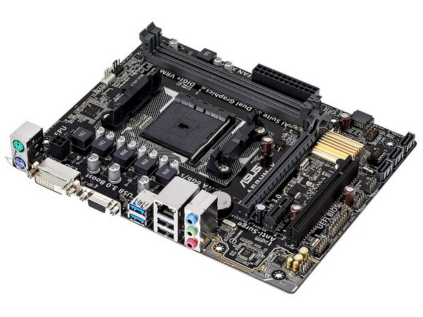 T. Madre ASUS A68HM-K, ChipSet A68H FCH, Soporta: AMD A10/A8/A4, Athlon X4, X2 de Socket FM2 ...