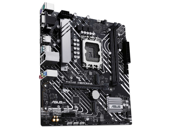 T. Madre Asus H610M-A, Chipset Intel H610, Soporta: Intel 12va, 13va y ...