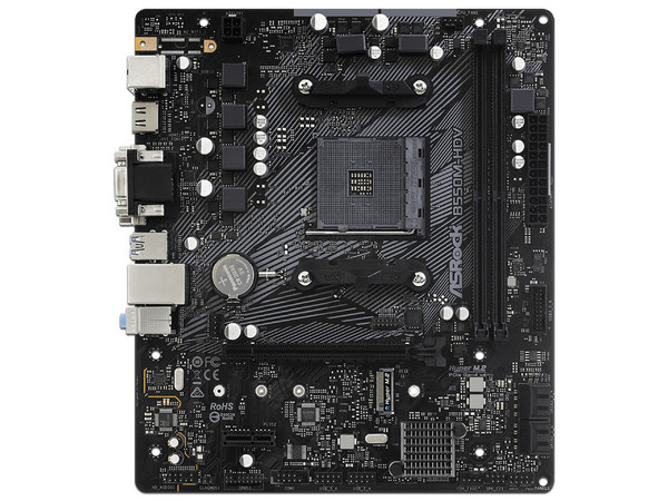T. Madre ASRock B550M-HDV, Chipset AMD B550, Soporta: AMD Ryzen 3ra ...