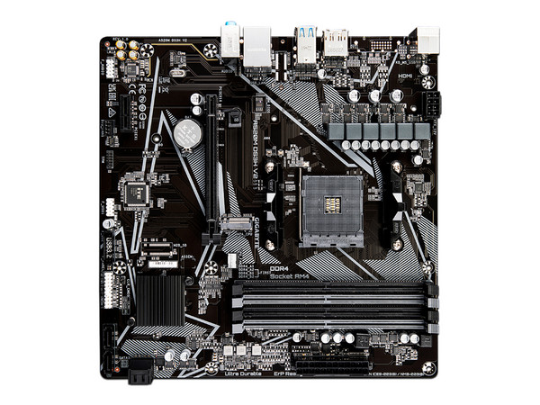 T. Madre Gigabyte A520M DS3H V2, Chipset AMD A520, Soporta: AMD Ryzen ...