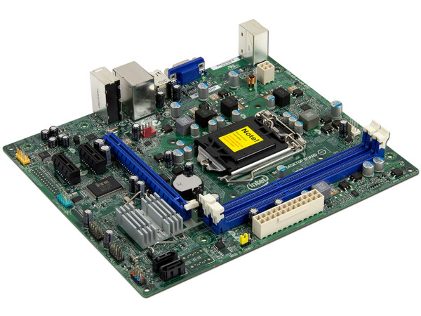 T. Madre Intel DH61HO, ChipSet Intel H61 Exp., Soporta: Core i7/i5/i3 ...