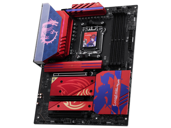 T. Madre MSI B850 MLG EDITION: Chipset AMD B850, Segmento: Alto/Gamer ...