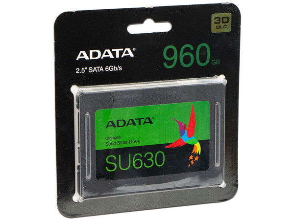 Unidad de Estado Sólido ADATA Ultimate SU630 de 960GB, 2.5", SATA III ...