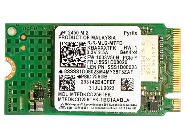 Unidad de Estado Sólido Micron Technology MTFDKCD256TFK de 256GB, M.2 ...