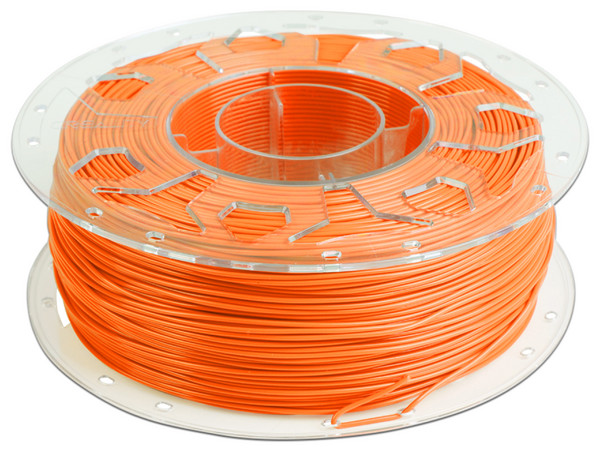 Filamento Creality CR-PLA de 1.75mm, 1Kg, Color Naranja Fluorescente.