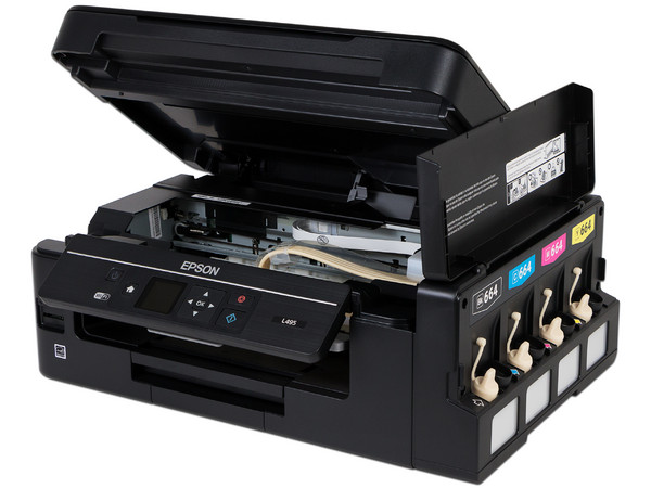 Multifuncional Epson EcoTank L495, Impresora, Copiadora y Escáner, con ...