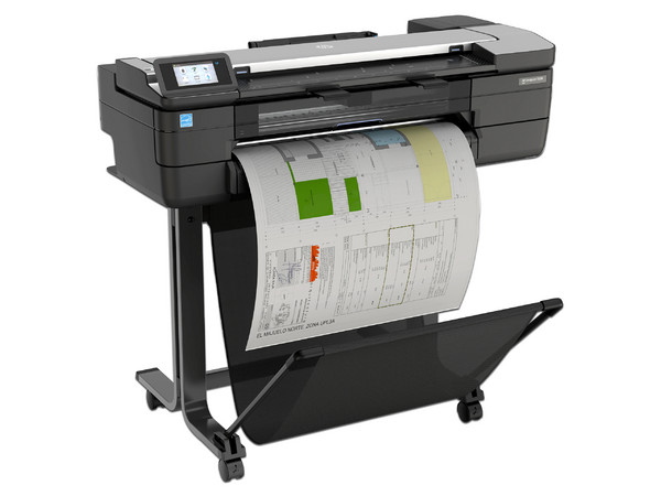 Plotter a Color HP DesignJet T830 de 24", Hasta 2400 x 1200 dpi, Wi-Fi ...