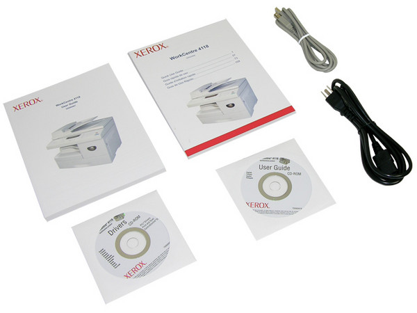 Multifuncional Xerox WorkCentre 4118P: Impresora Láser y Copiadora.