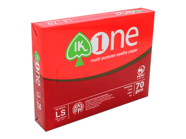 Papel Nextep A1ONE Tamaño Carta, Blancura 95%, 500 hojas.