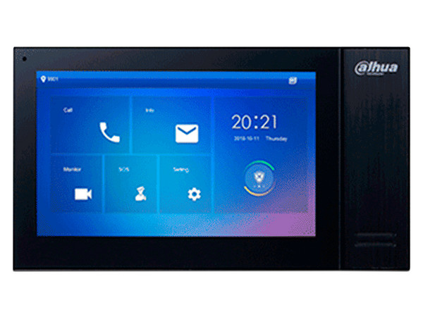 Kit de Videoportero IP DAHUA KITKTP02 -V2 con Monitor de 7", IP65, Apertura Remota, Switch de 4 ...