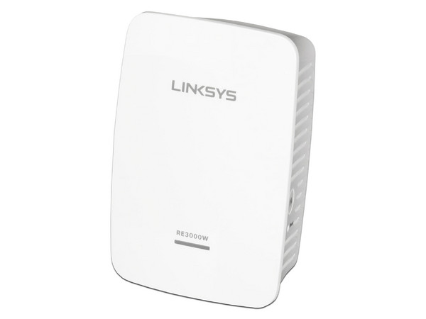 Repetidor Linksys RE3000W-LA, Wireless N (Wi-Fi 4), 2.4GHz, hasta 300Mbps.