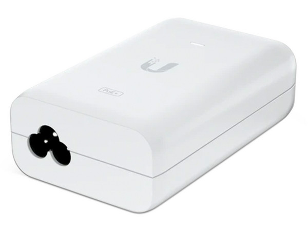 Adaptador e Inyector de PoE Ubiquiti Networks U-POE-AT, 48V, RJ-45.