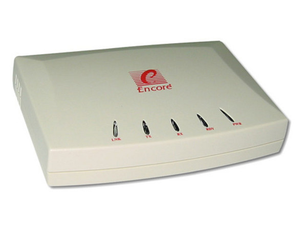 Fax/Modem Encore, Externo, 56Kbps, V.92/V.90, Interfase Serial.