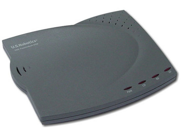 Fax/Módem Externo US Robotics, 56K, v.92, Interfase USB