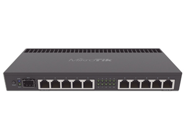 Router MikroTik RB4011IGS+RM, 10 Puertos RJ-45 + 1 Puerto SFP+, Color ...