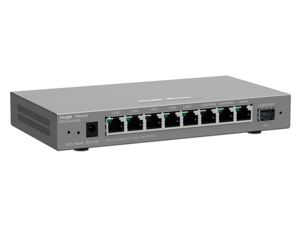 Ruteador Balanceador administrado Ruijie EG209GS, 8 Puertos RJ-45 10 ...
