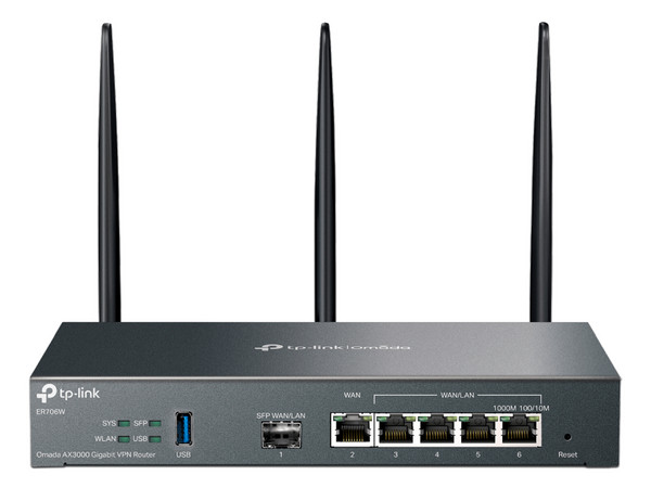 Router TP-Link ER706W Omada, Inalámbrico, Dual Band, 6 Puertos Gigabit ...