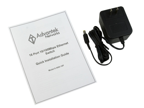 Switch Advantek Networks de 16 Puertos 10/100Mbps