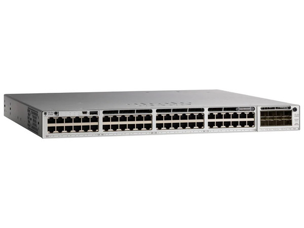 Switch Cisco Catalyst 9300 de 48 Puertos 10/100/1000Mbps, PoE.